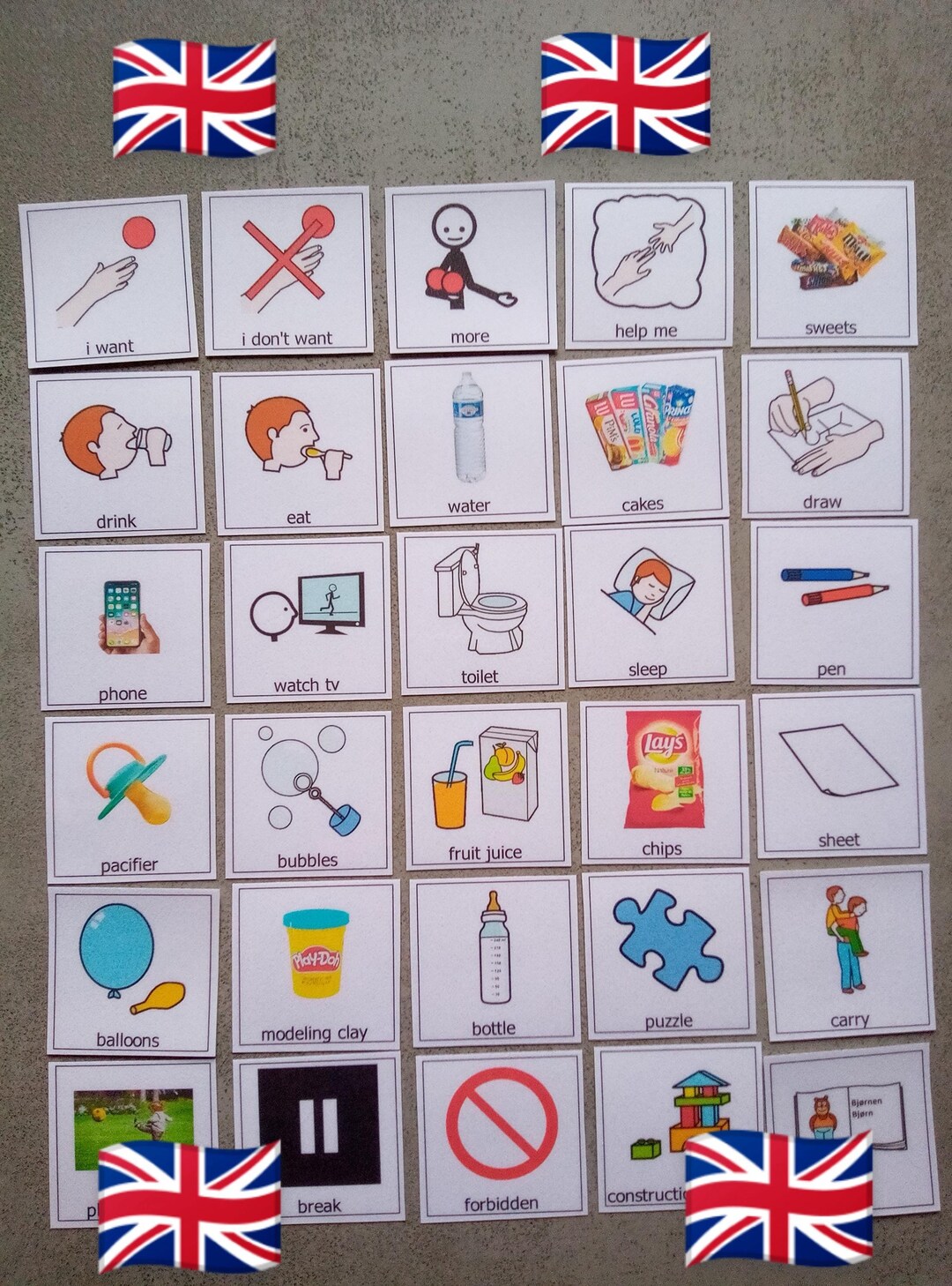 Pictograms for Pecs Communication Binder Autistic - Etsy UK