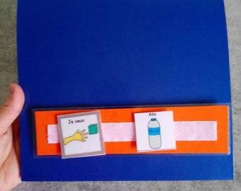 73 pictogrammes pour classeur pecs makaton TSA non verbal communication ...