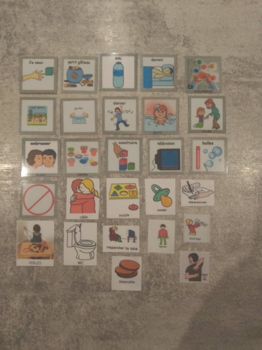 Pictogrammes communication pecs autiste non verbal éveil language ...