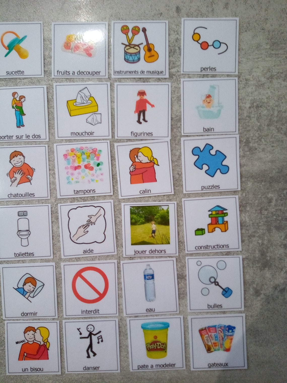 Pictograms for Communication With Binder Type Pecs Makaton TSA Autistic ...