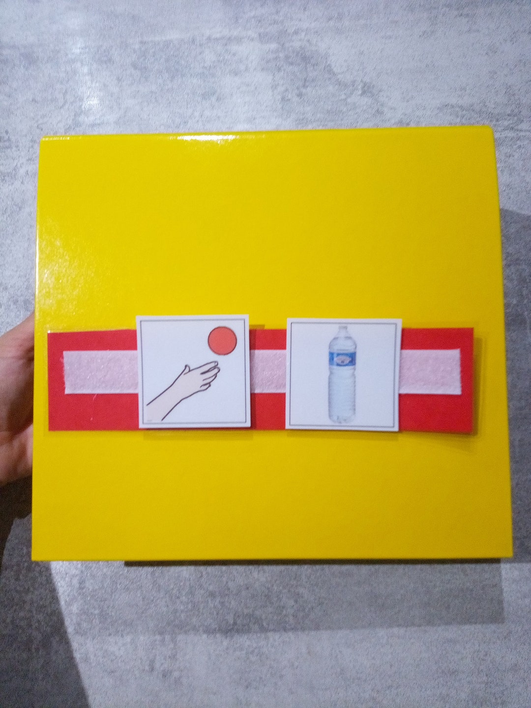 Communication Folder With Universal Autism Pictograms Type Pecs Tsa - Etsy