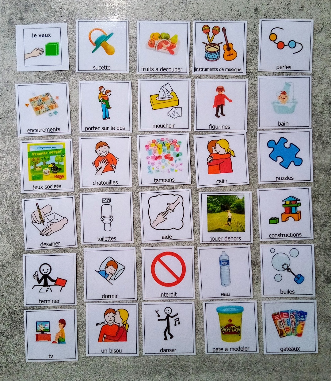 Pictograms for Communication With Binder Type Pecs Makaton TSA Autistic ...