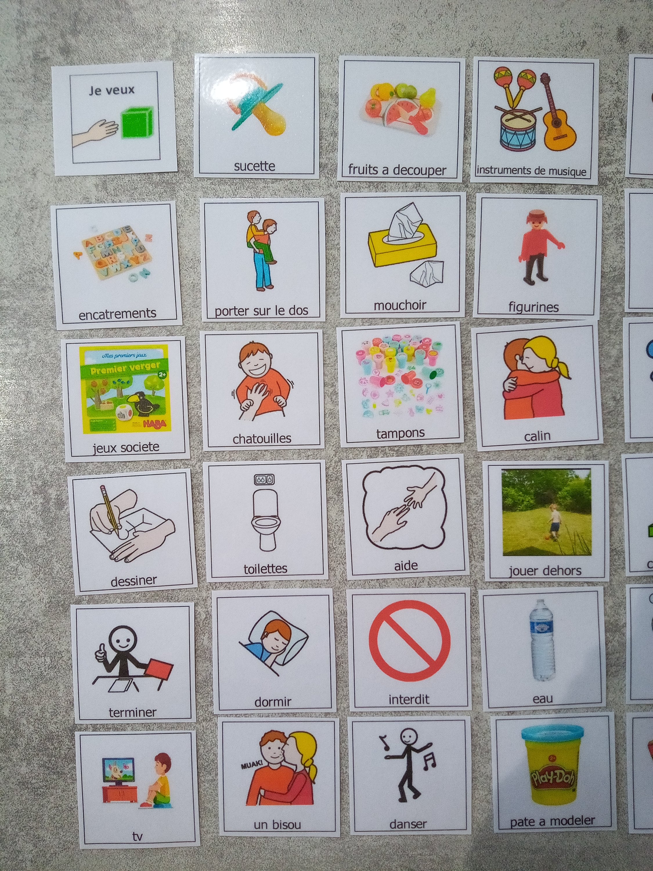 Pictograms for Communication With Binder Type Pecs Makaton TSA Autistic ...