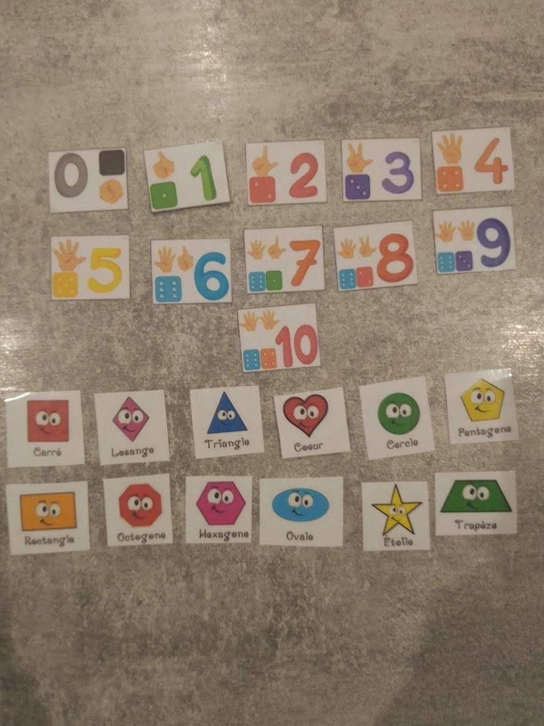 Pictograms Constellation Number and Mathematical Shapes TSA Montessori ...