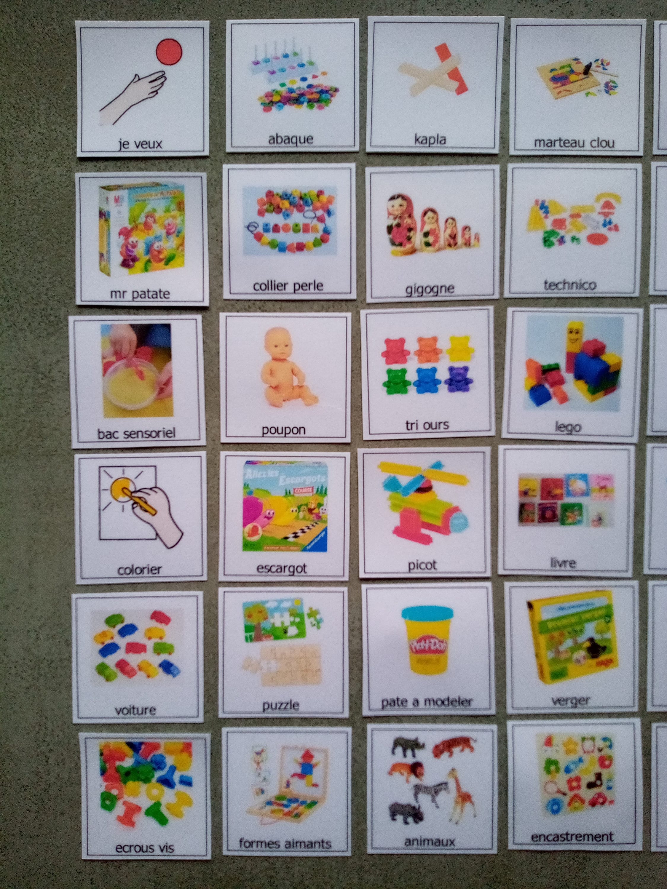 Pictogrammes communication pecs makaton jeux activités - Etsy France