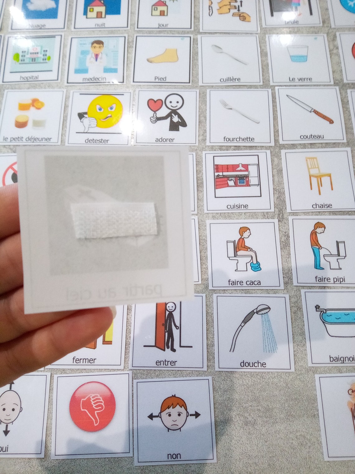 73 pictogrammes pour classeur pecs makaton TSA non verbal communication ...