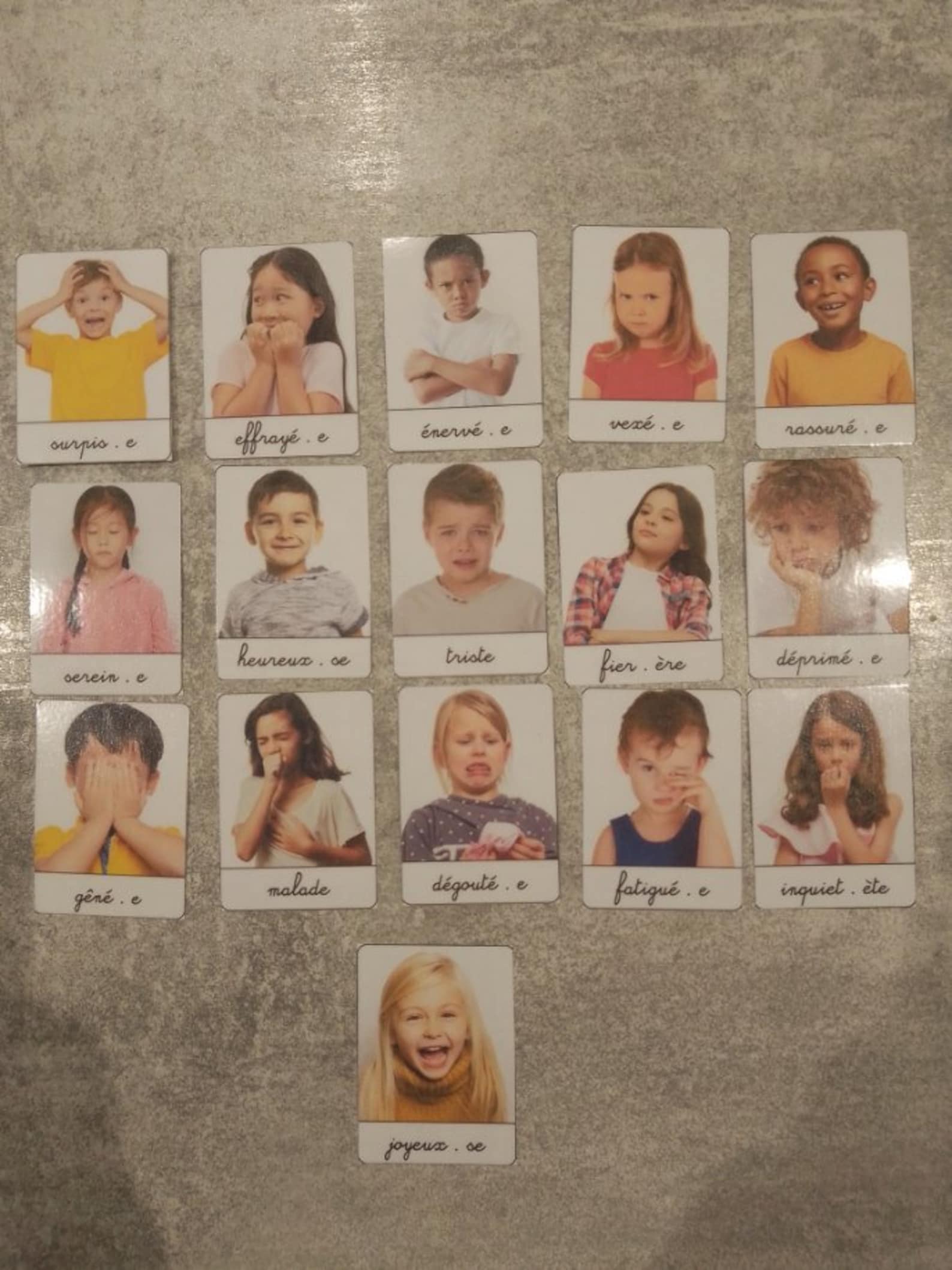 Pictogram Emotions Autistic Pecs Montessori Nonverbal Autonomy - Etsy