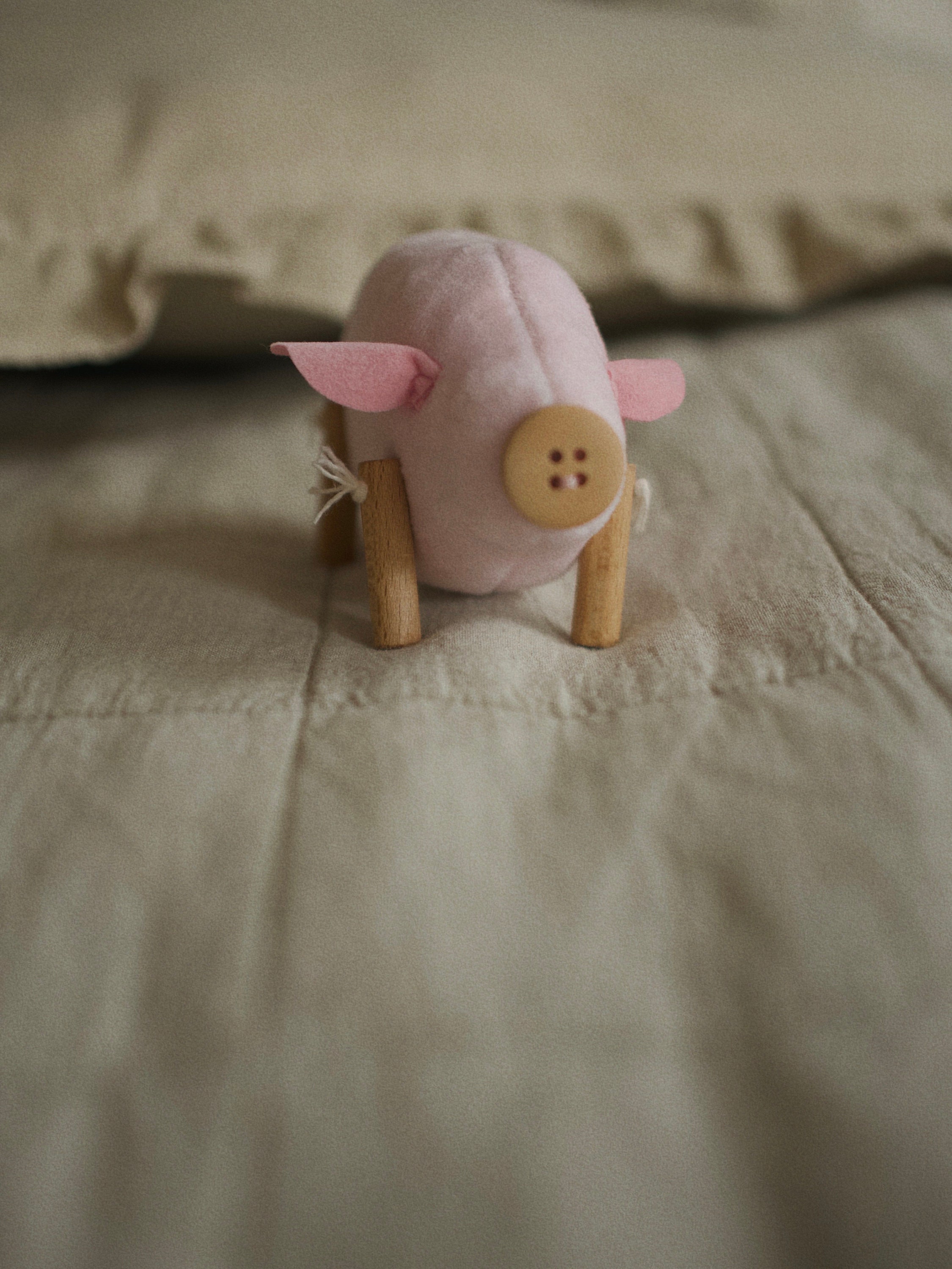 Pig Toy, Piglet Farm Animal Figurine, Farmhouse Decor, Pig Lover Gift ...