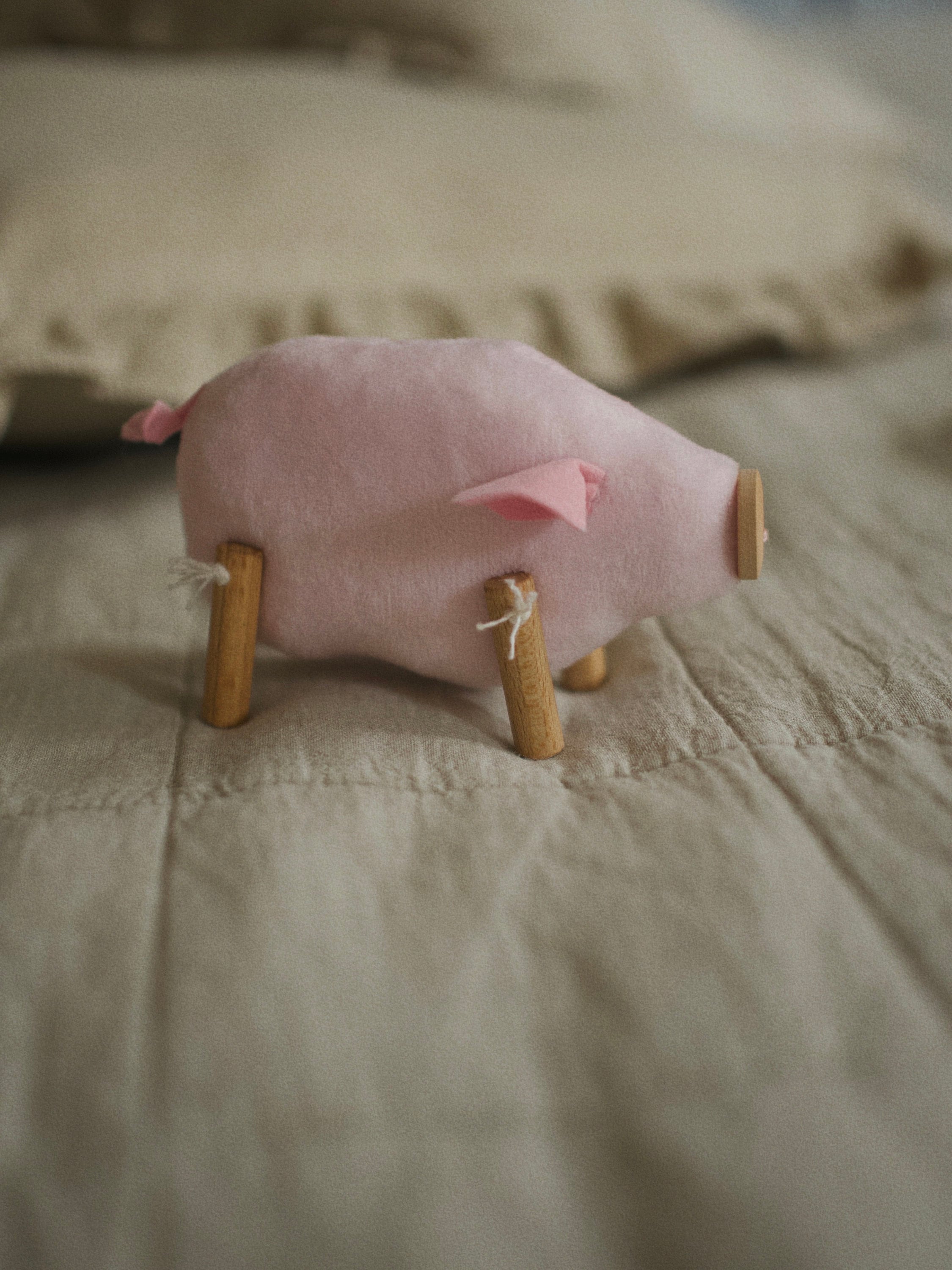 Pig Toy, Piglet Farm Animal Figurine, Farmhouse Decor, Pig Lover Gift ...
