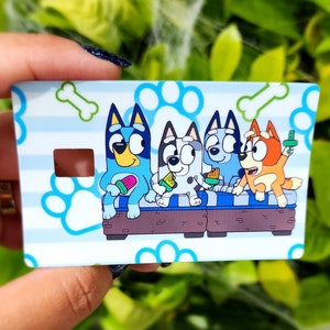 Personalized Credit Card Decals, Cute Credit Card. Cartoon Card Skins ...