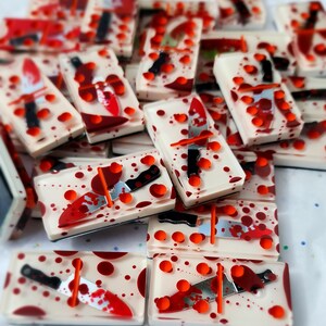 Halloween Dominoes Set. Horror Themed Dominoes. Dominoes Games. Unique ...