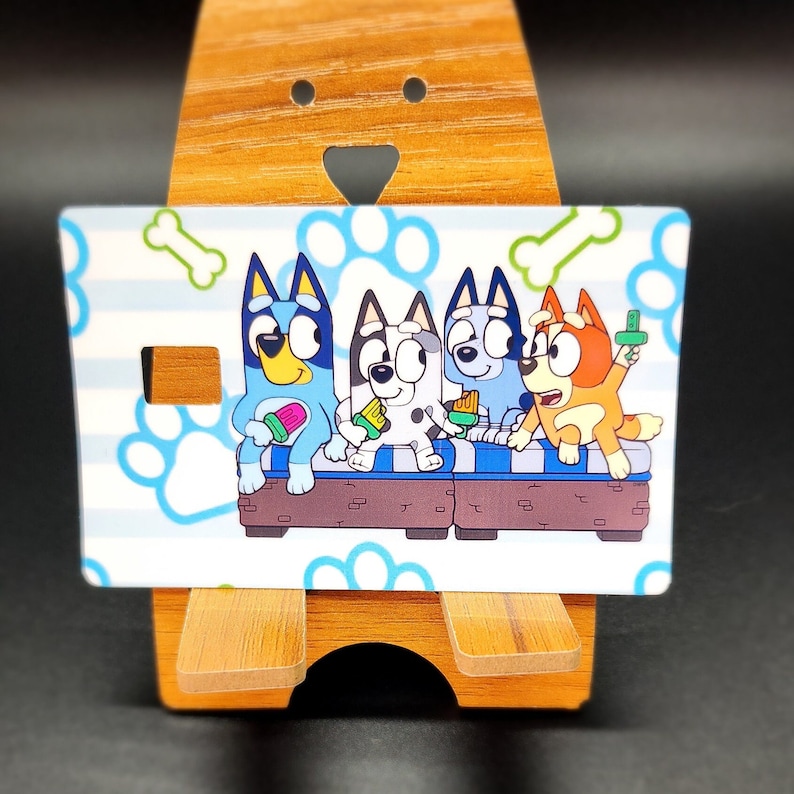 Personalized Credit Card Decals, Cute Credit Card. Cartoon Card Skins ...