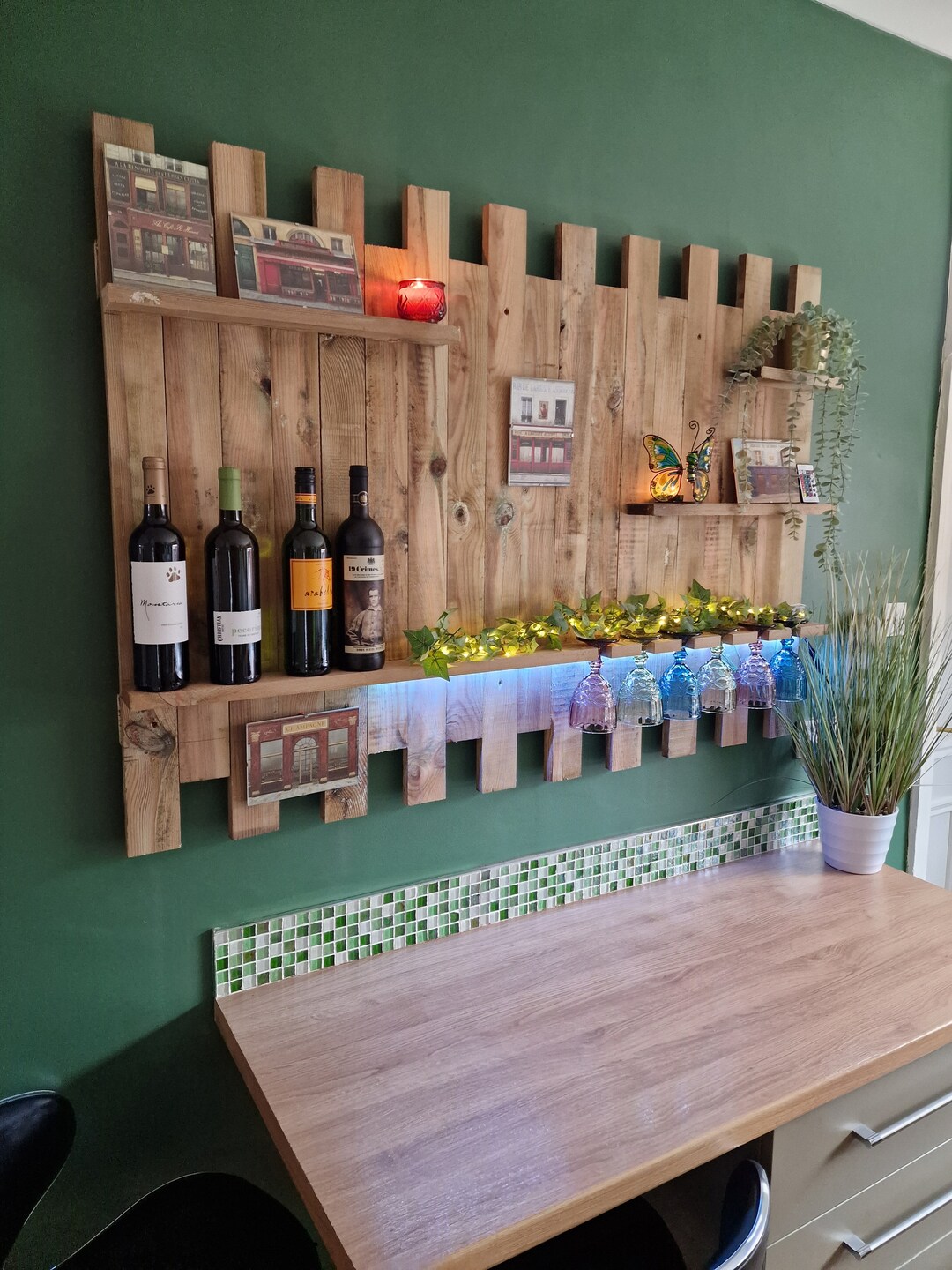 Hand Made Wooden Shelves Made to Measure. - Etsy
