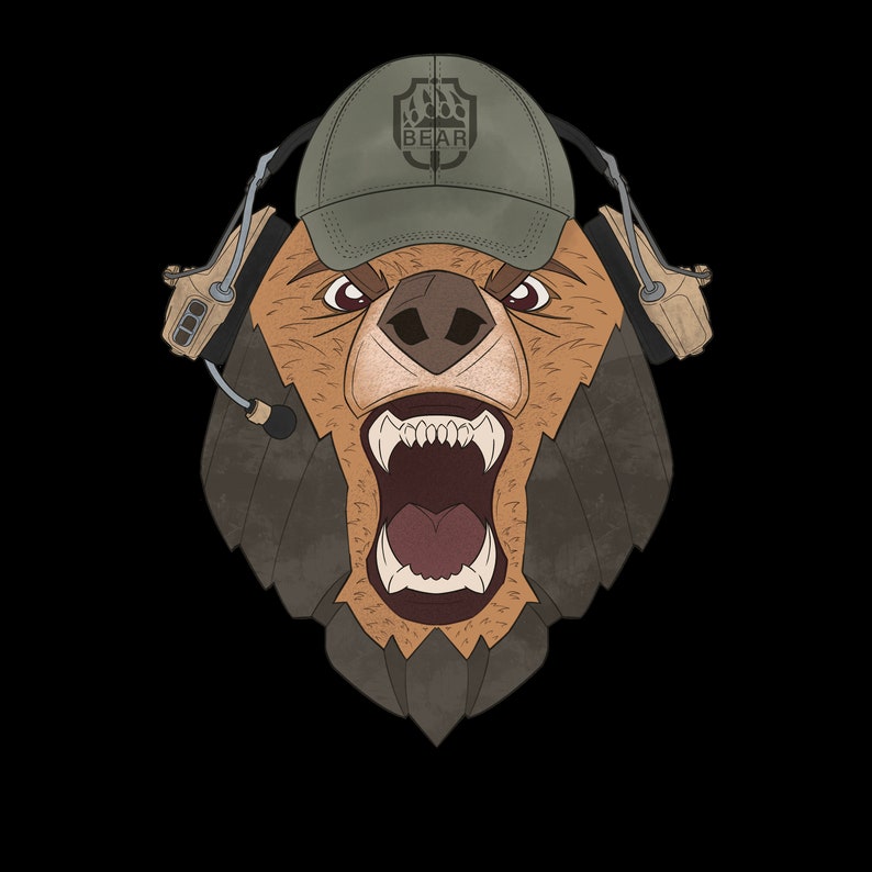 Escape From Tarkov BEAR Logo Vinyl Decal - Etsy