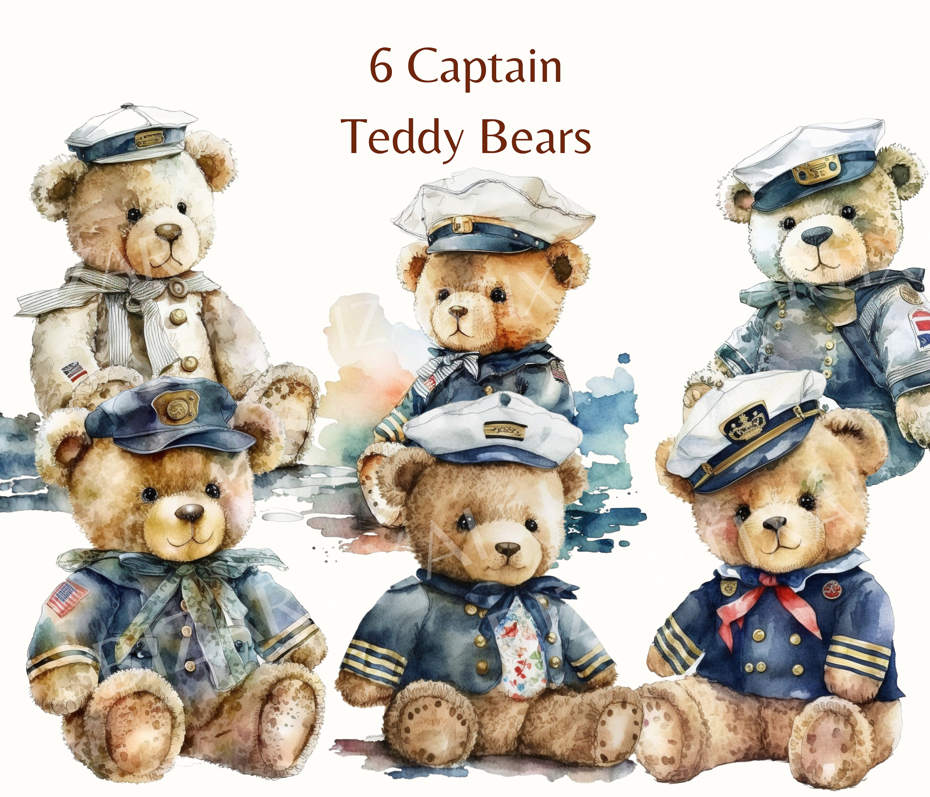 50 Teddy Bear Bundles Cute Teddy Clipart Holding Teddy Bear - Etsy UK