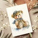 Pilot Teddy Bear Clipart Pack-teddy Bear Clipart-8 High - Etsy