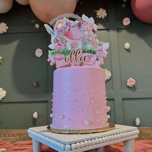 Fairy Cake Topper, Fairy First Birthday, Fairies, Custom, Pixies, Fairy ...