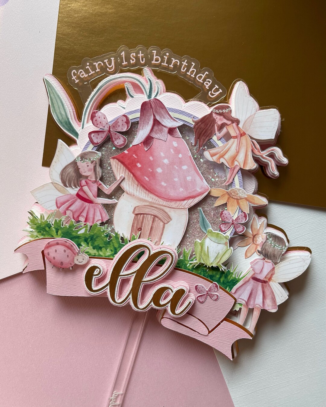 Fairy Cake Topper, Fairy First Birthday, Fairies, Custom, Pixies, Fairy ...