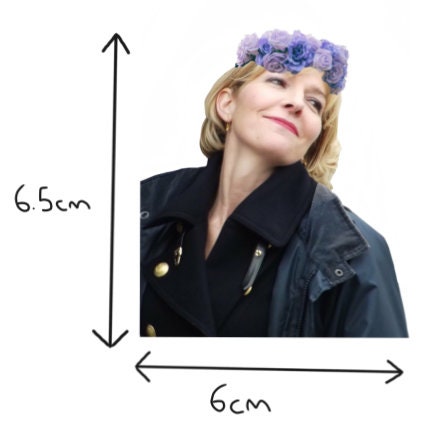 Jemma Redgrave Flower Crown Stickers - Etsy UK