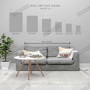 RATIO 2:3 Wall Art Size Guide, Wall Art Mock-up, Wall Art Guide, Wall ...