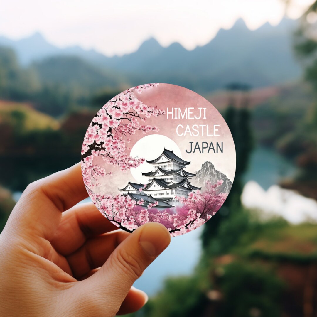 Himeji Castle - Japan Travel Sticker 3" X 3" - Etsy