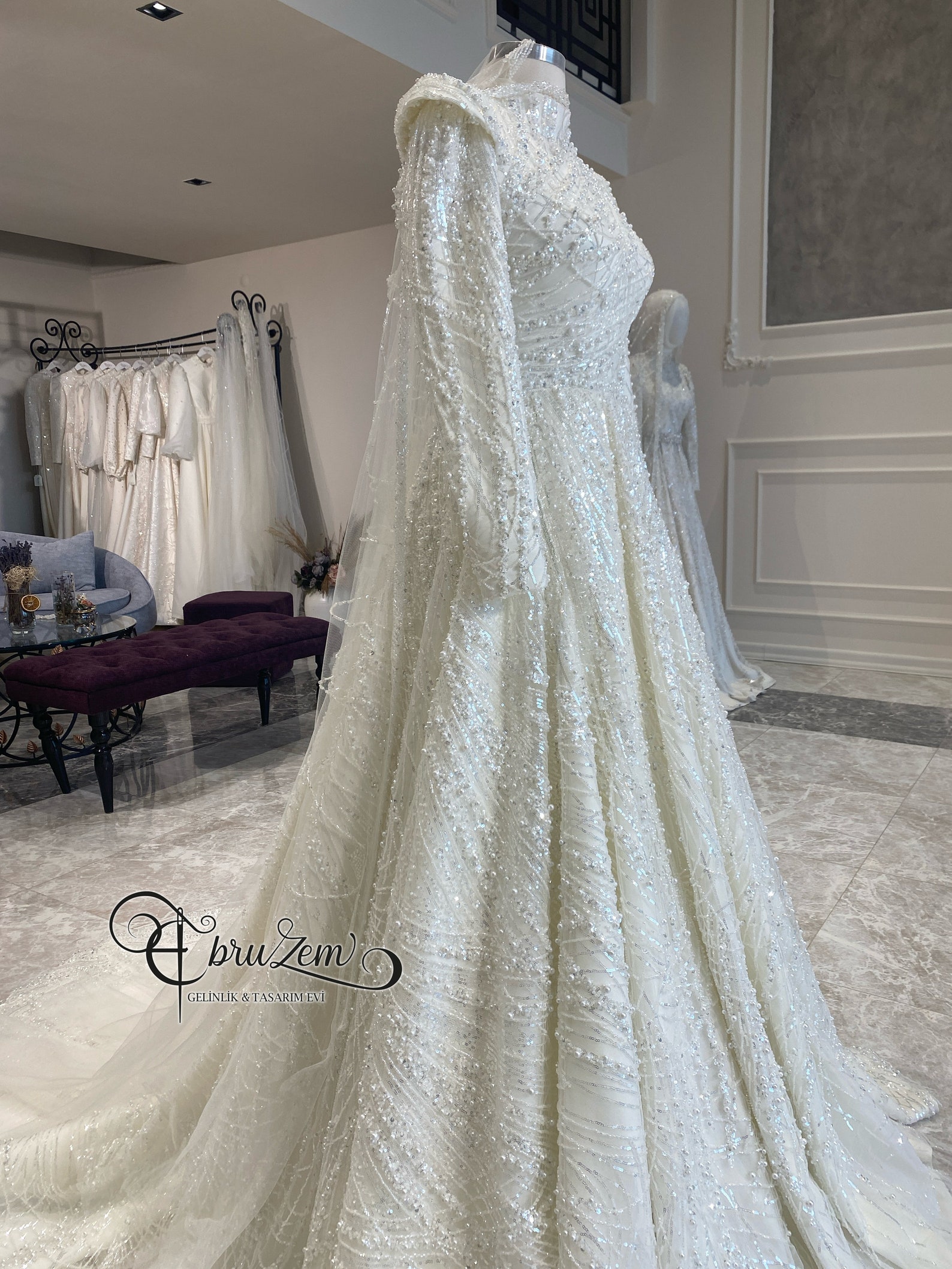 Our Stylish and Comfortable Model With High Quality Bead Embroidered ...