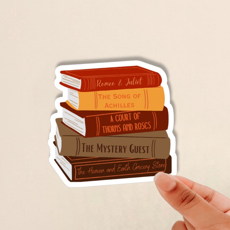 Book Stickers - Etsy