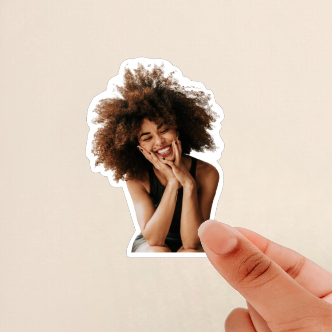 Personalized Photo Sticker, Photo to Sticker, Face on a Sticker, Custom ...