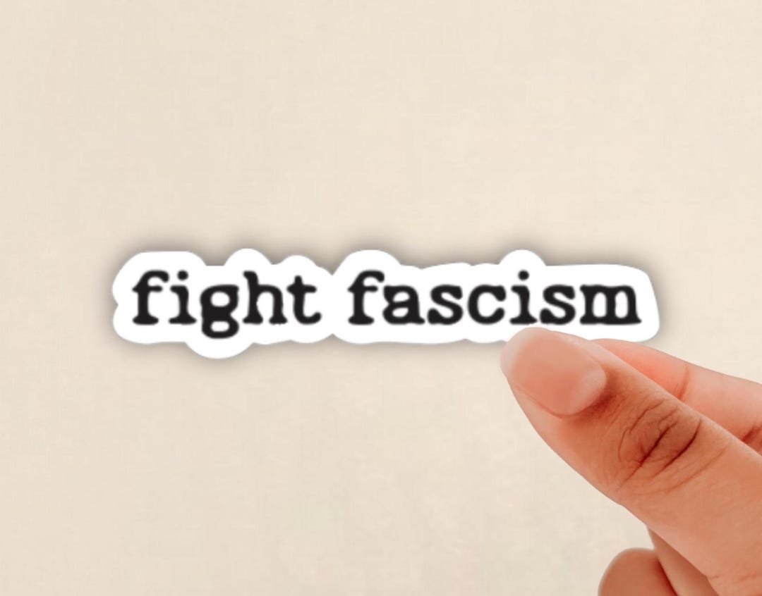 Fight Fascism Sticker - Etsy