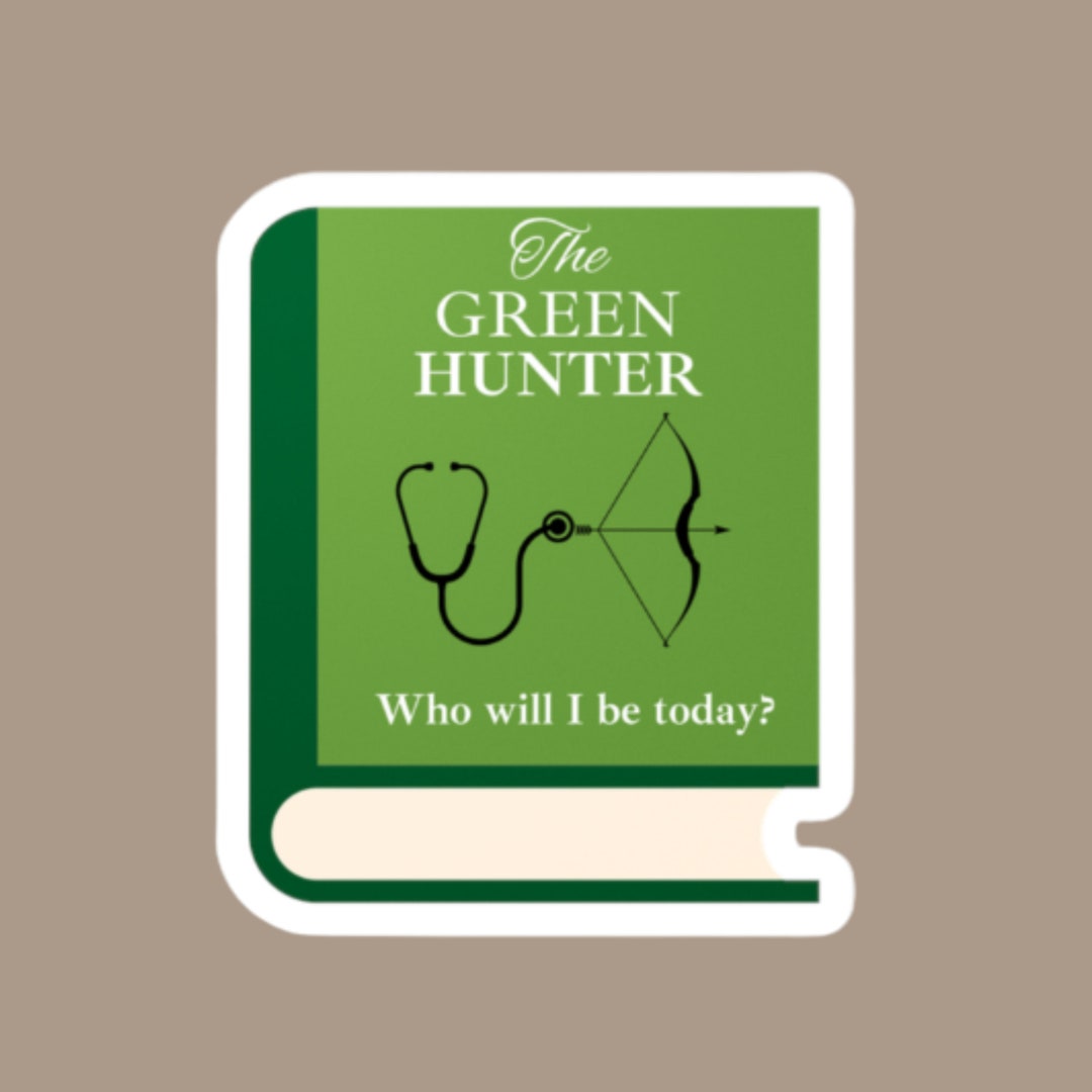 The Green Hunter Book Sticker, ACOFAF, A Court of Fey and Flowers ...