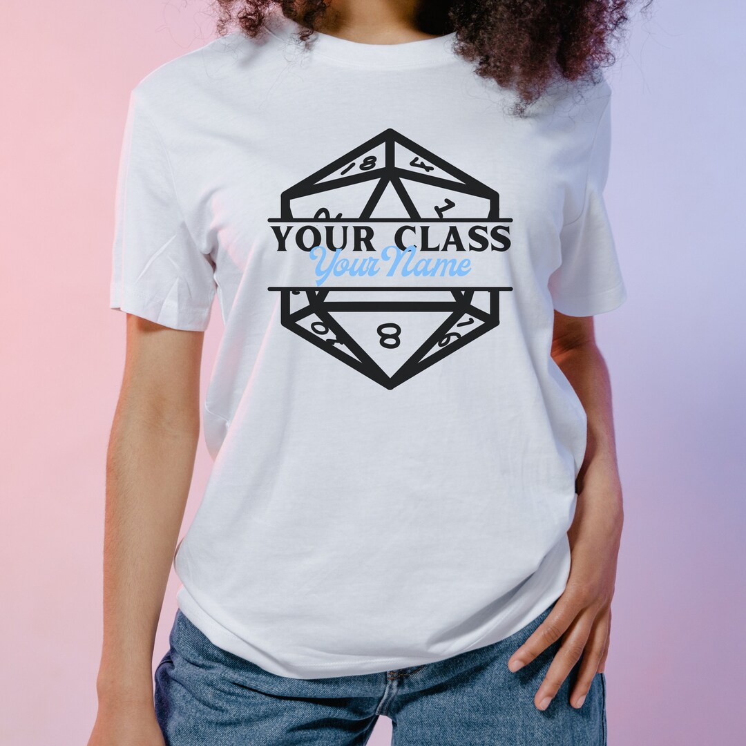 Personalized Dnd Shirt Personalized D20 Shirt Custom Dnd - Etsy