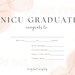 NICU Graduation Certificate,nicu Nurse, NICU Mom, Nicu Mom, Nicu ...