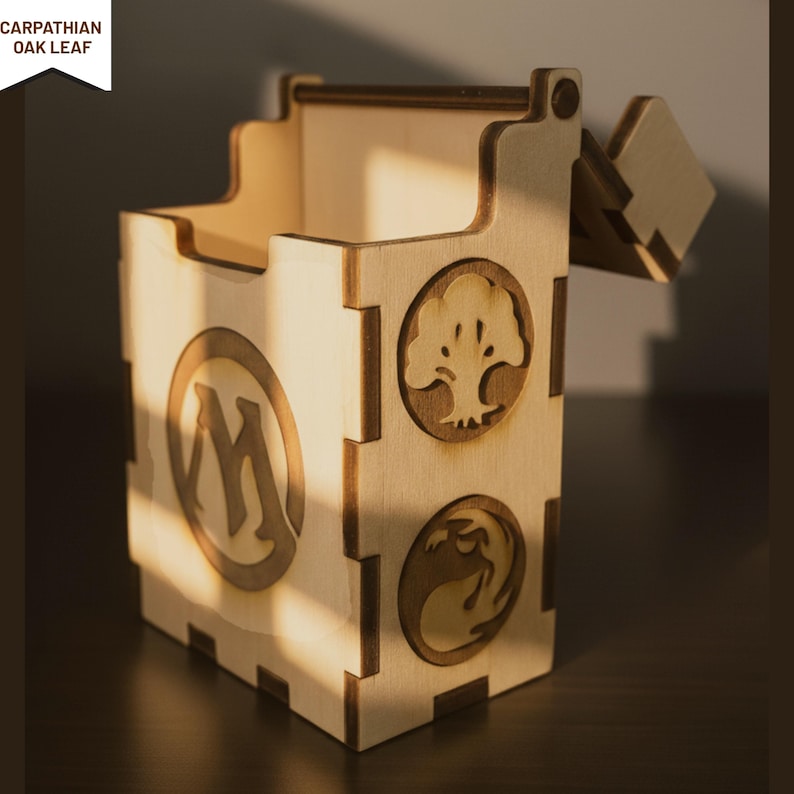 MTG Card Deck Box SVG - Laser Cut Files (digital Download) - Etsy