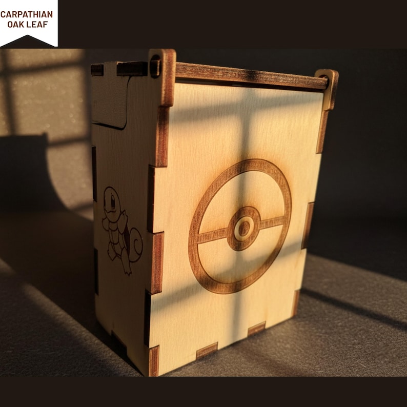 Pokemon Card Deck Box SVG - Laser Cut Files (digital Download) - Etsy