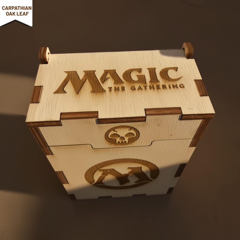 MTG Card Deck Box SVG - Laser Cut Files (digital Download) - Etsy