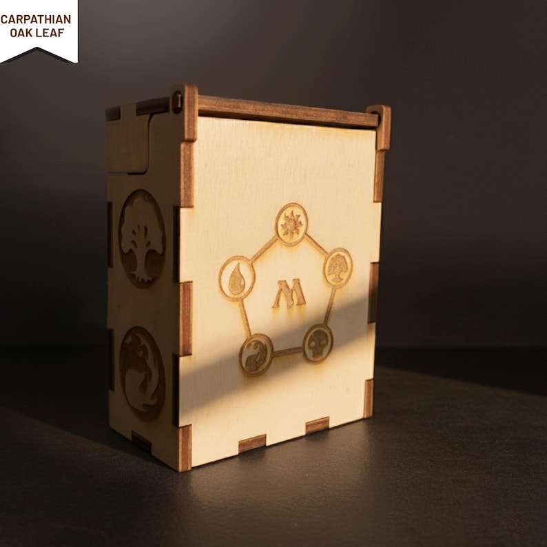 MTG Card Deck Box SVG - Laser Cut Files (digital Download) - Etsy