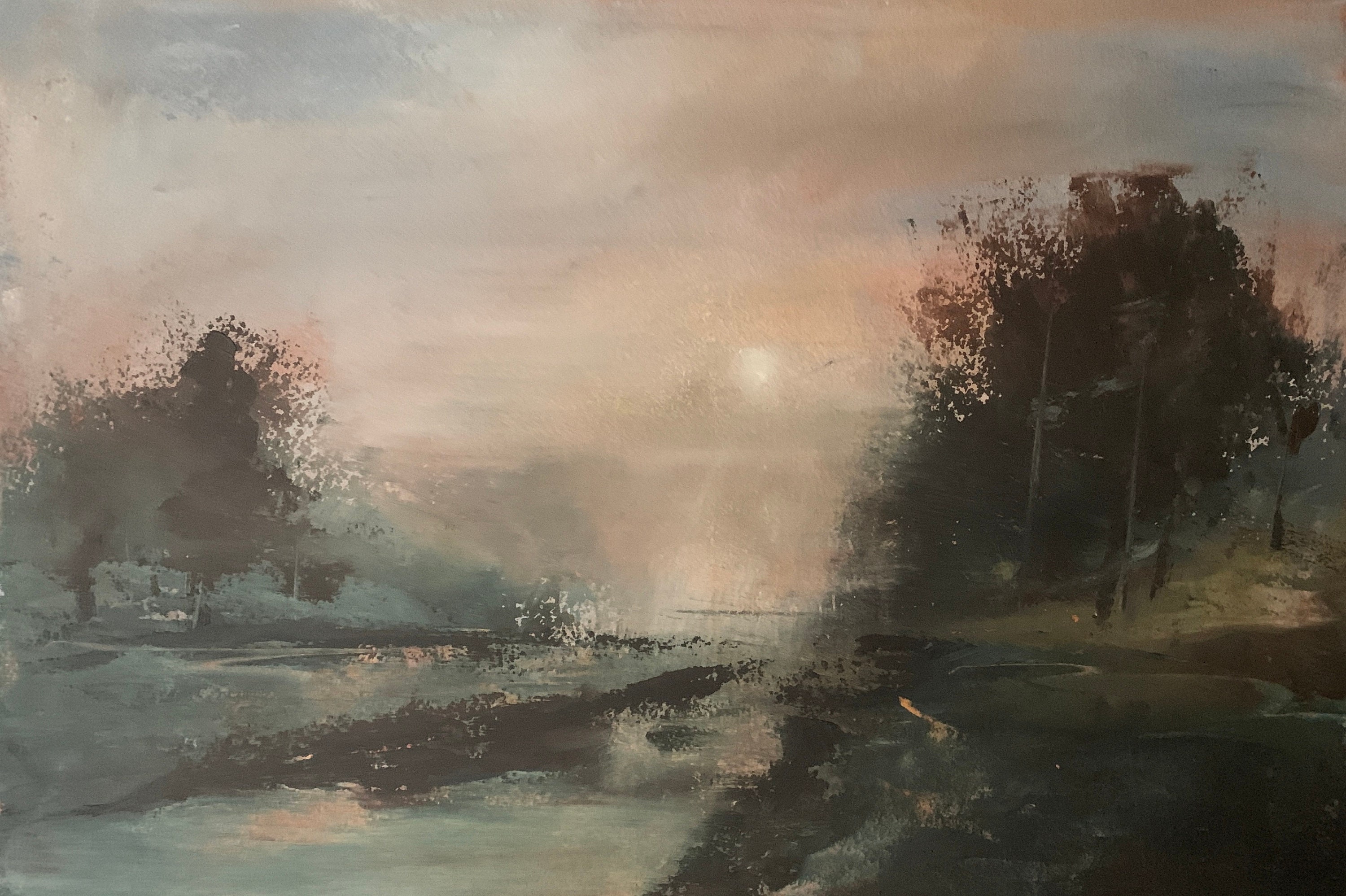 Contemporary Landscape Digital Download Print tonalist Landscape Art ...