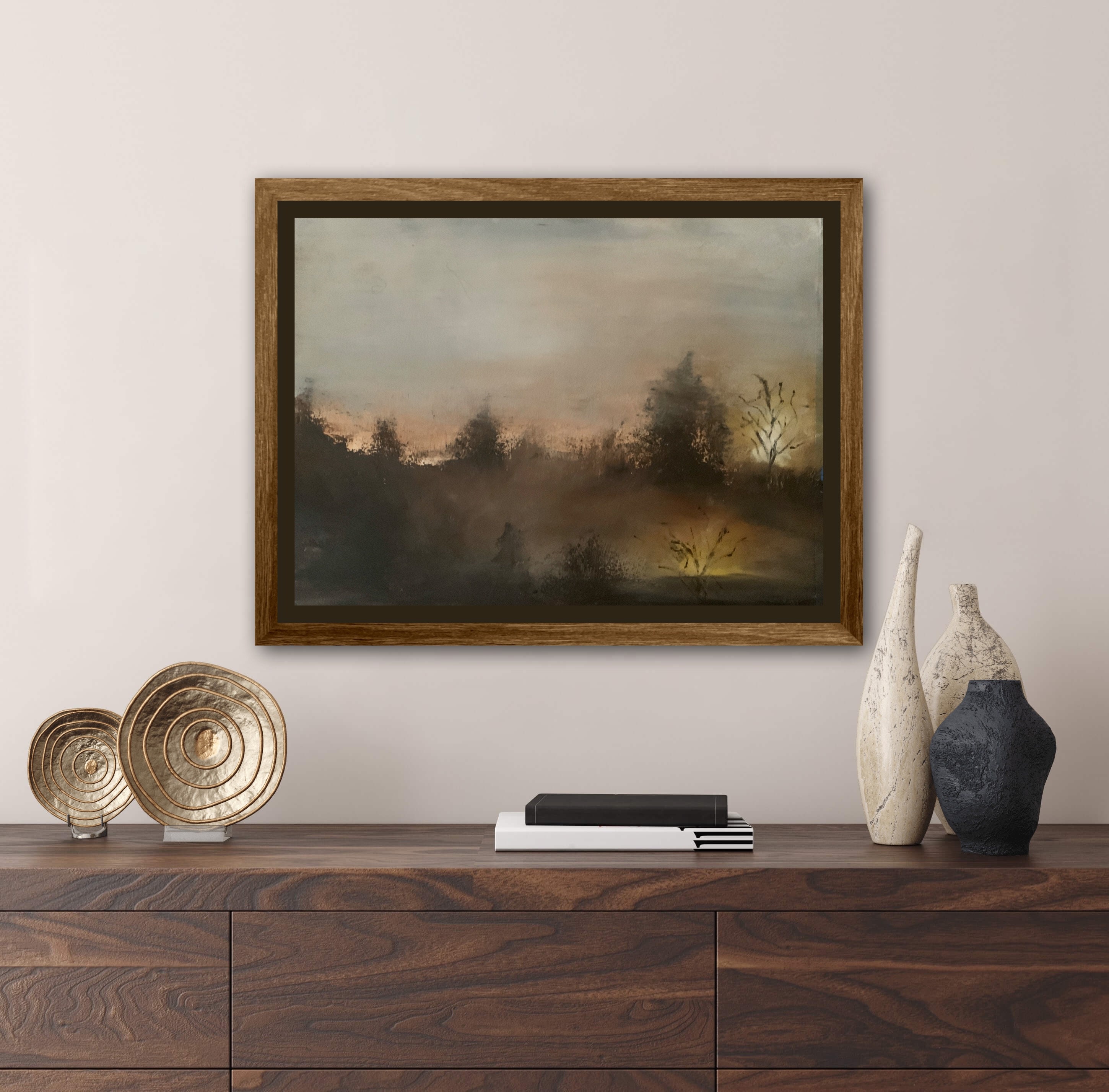 Contemporary Landscape Digital Download Print tonalist Landscape Art ...