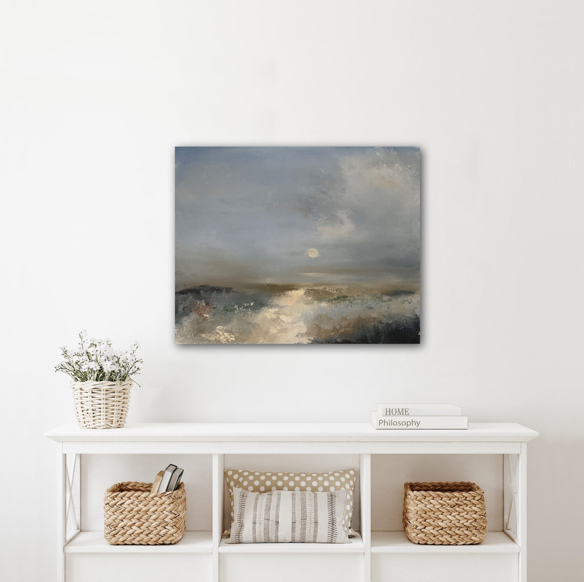 Contemporary Landscape Digital Download Print SOFT MOONLIGHT LS0202235 ...