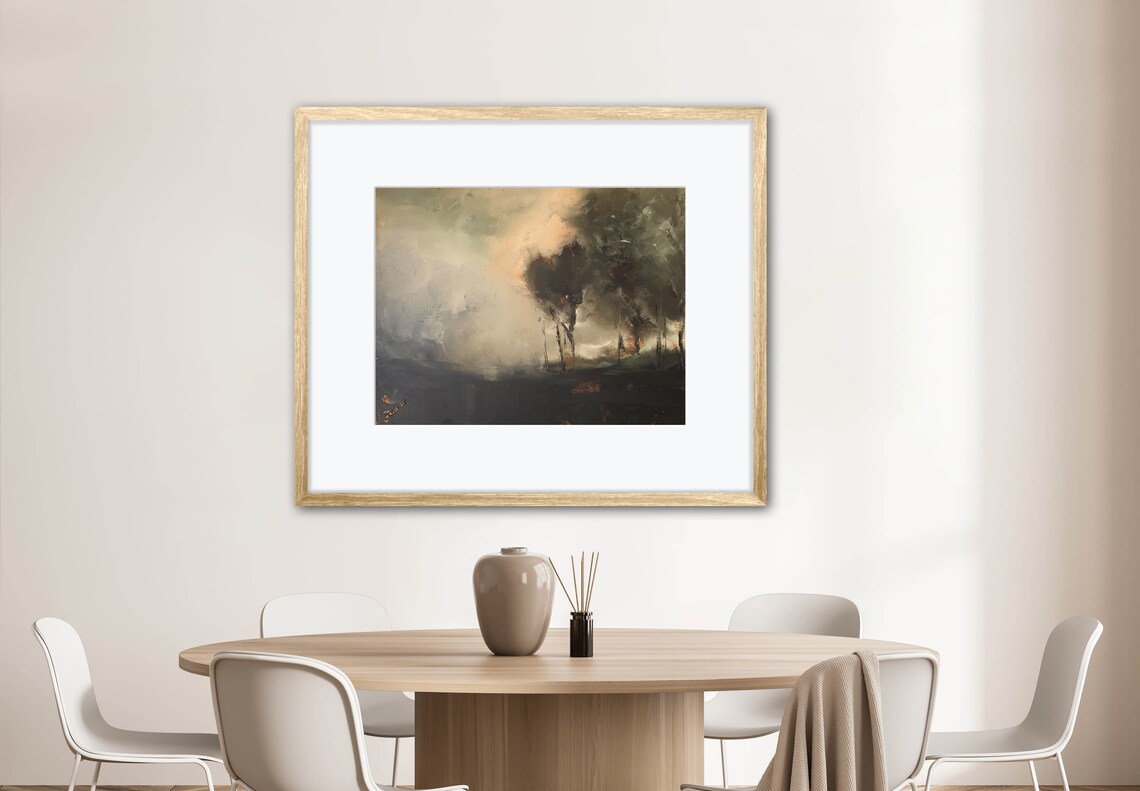 Contemporary Landscape Digital Download Print -tonalist Landscape- Art ...