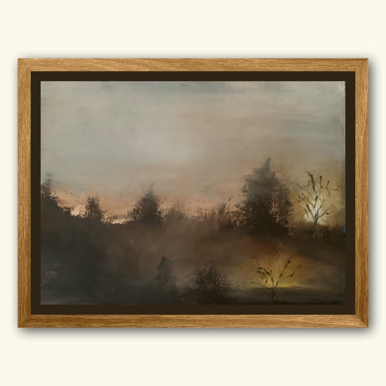 Contemporary Landscape Digital Download Print tonalist Landscape Art ...