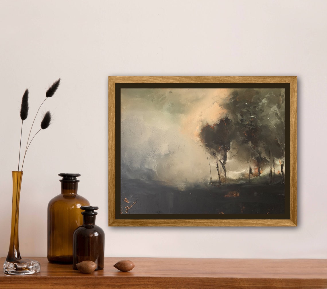 Contemporary Landscape Digital Download Print -tonalist Landscape- Art ...