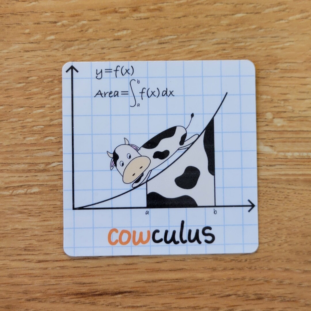 Cowculus Sticker - Etsy
