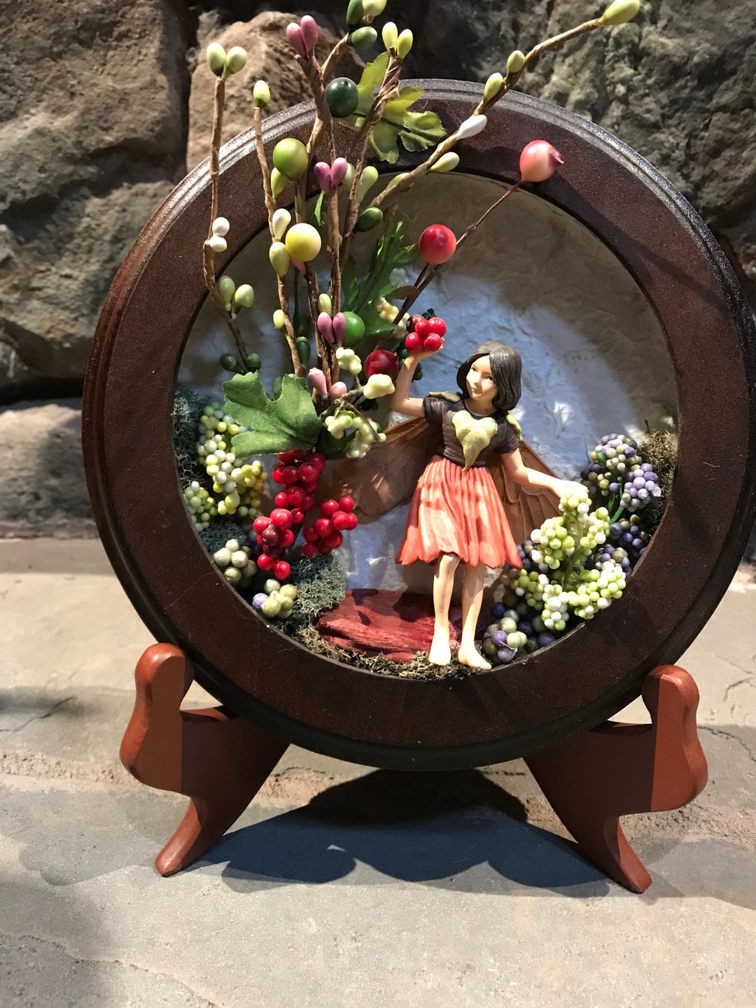 Shadow Box 3D Pictures Flower Fairy Cicely Mary Barker, Tinkerbell ...