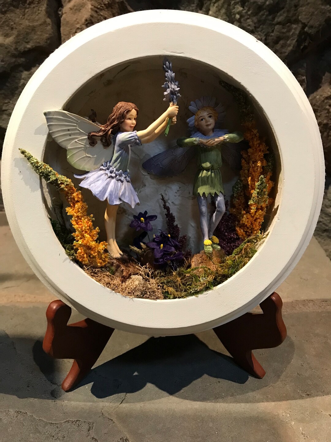 Flower Fairy Shadow Box 3D Cicely Mary Barker, Tinkerbell, Peter Pan - Etsy