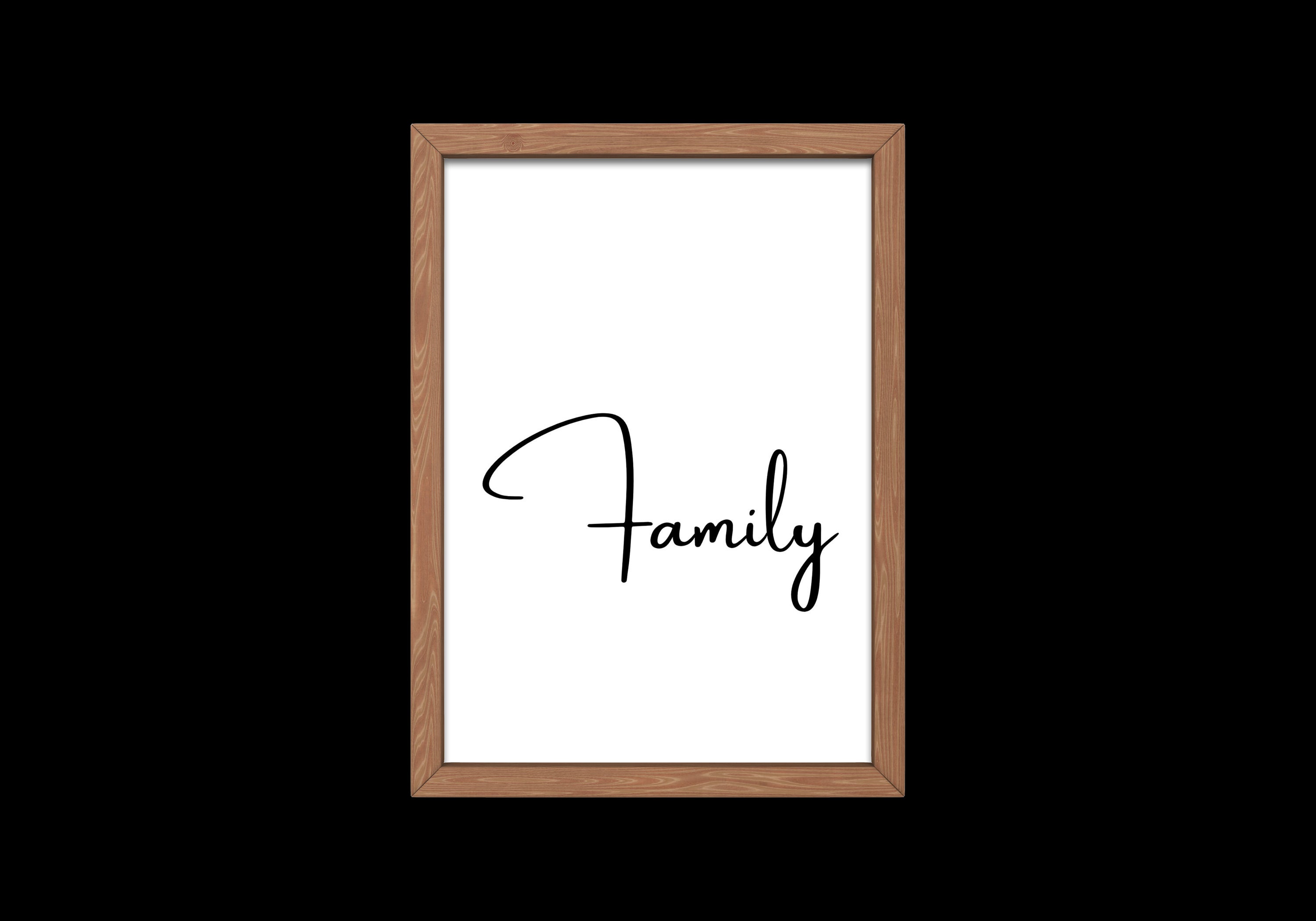 Family Wall Art, PRINTABLE, Digital Download, Room Decor for Home ...