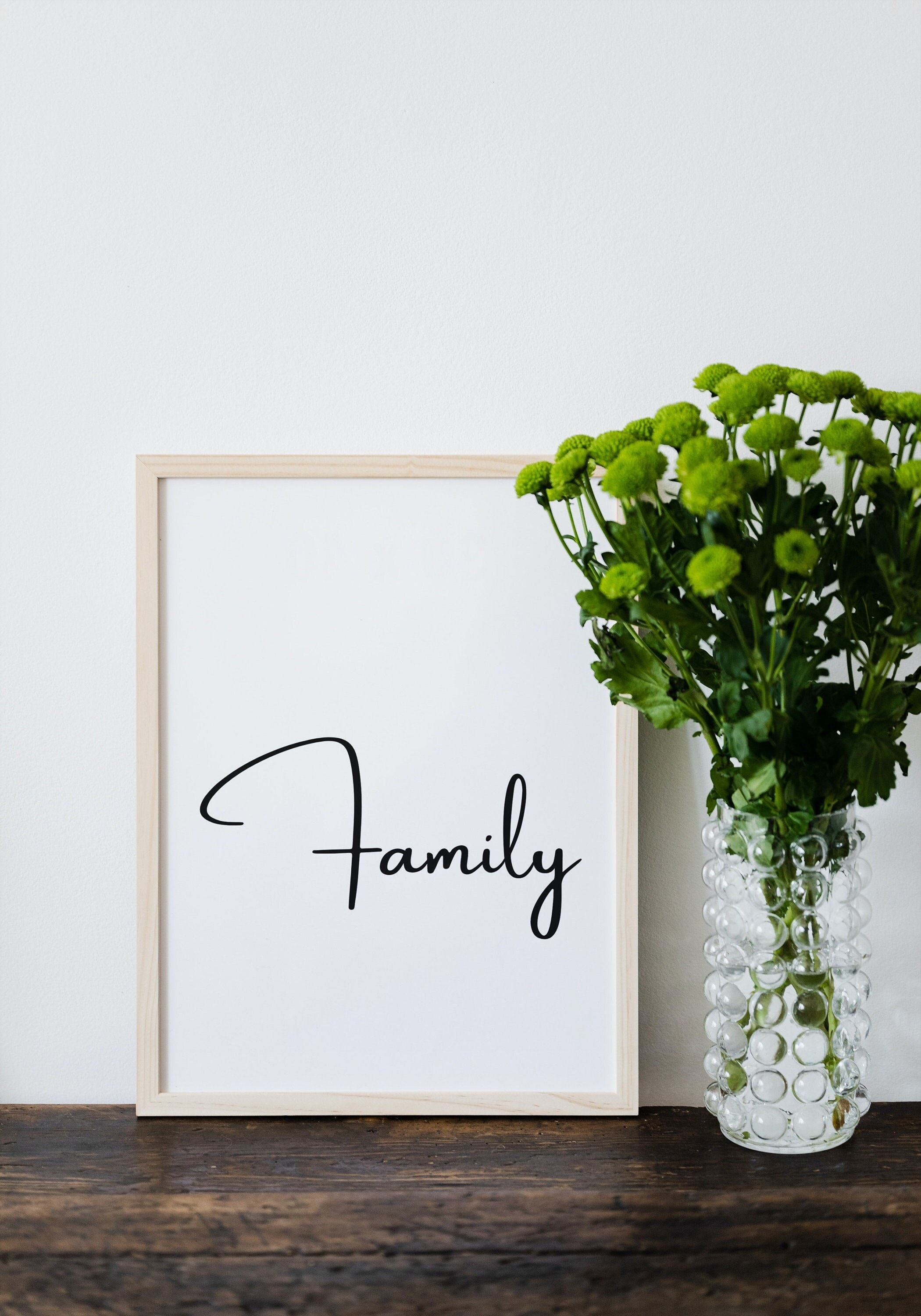 Family Wall Art, PRINTABLE, Digital Download, Room Decor for Home ...