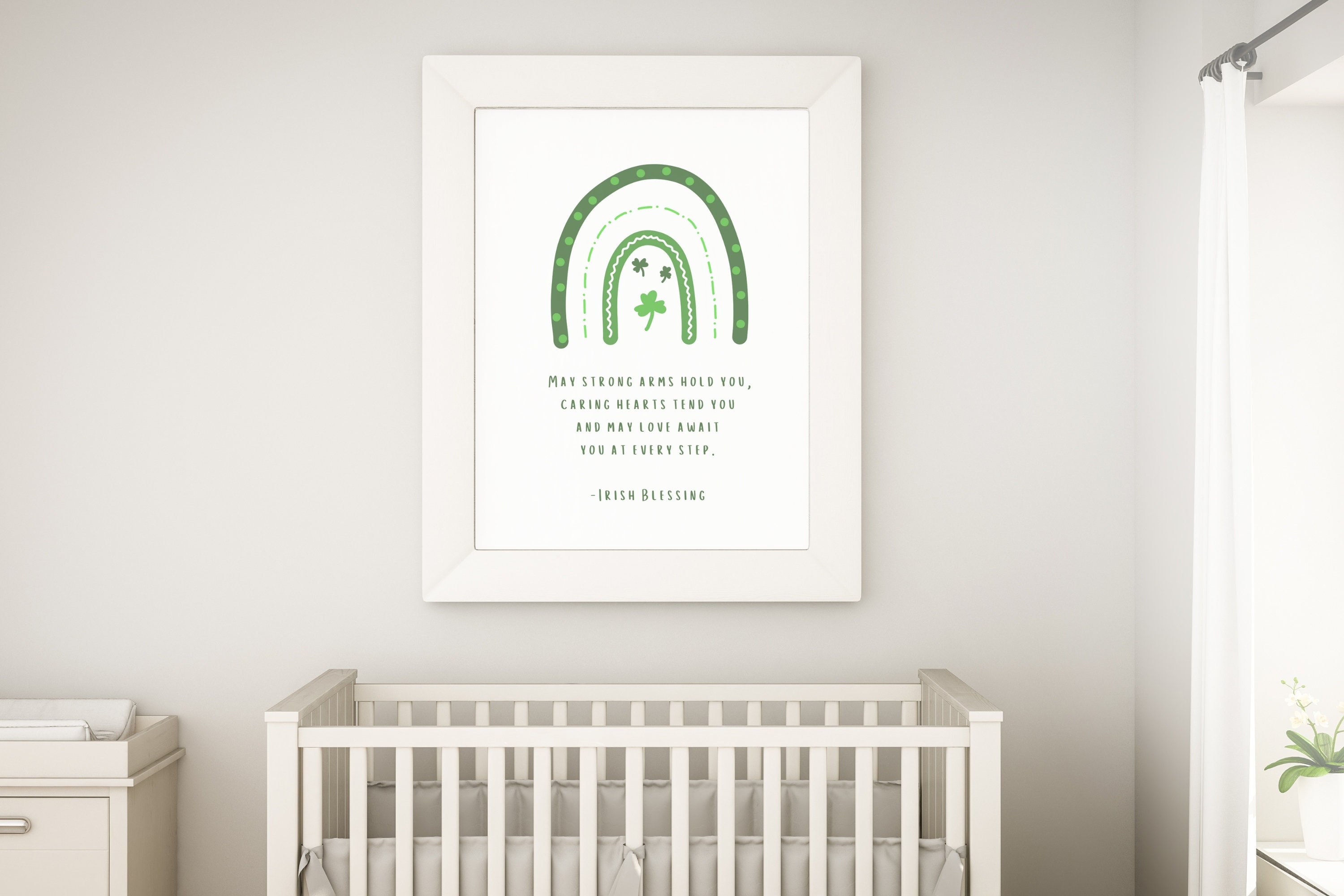 Irish Blessing, Baby Print| Printable| DIGITAL DOWNLOAD| St. Patrick's ...