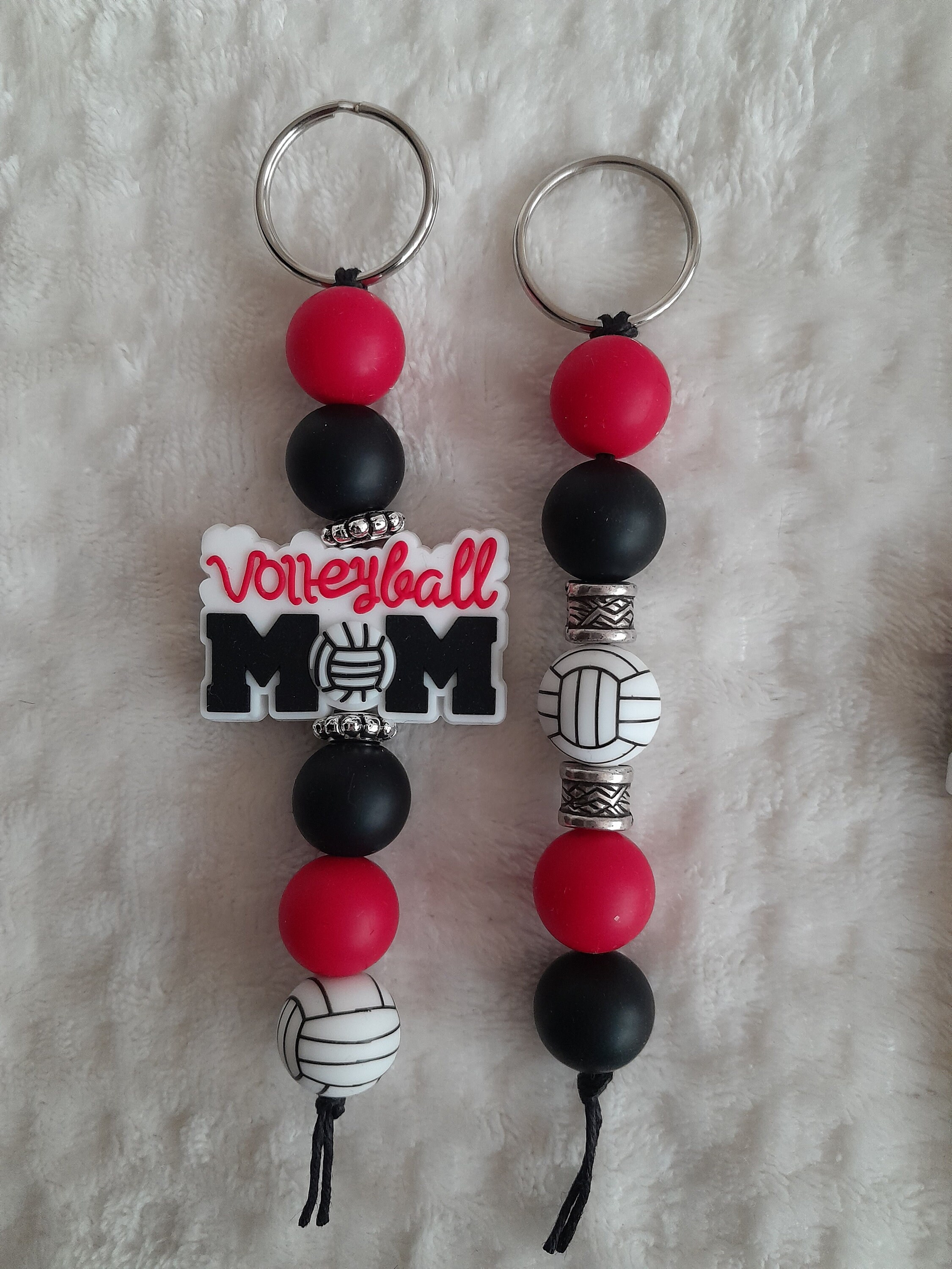 Volleyball Keychain - Etsy