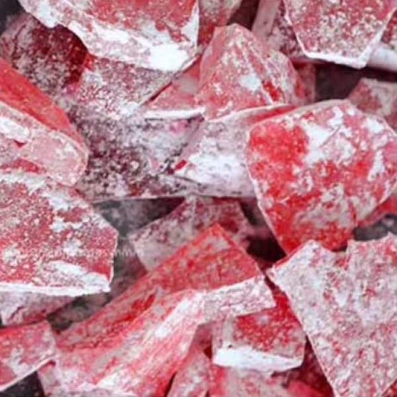 1 Lb. Homemade Rasberry Hard Tack Candy - Etsy